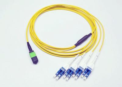 China Jumper Connection Data Center Cabling , Durable Single Mode Fiber Patch Cable for sale