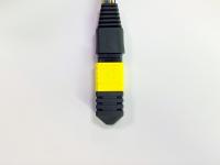 China G657A1 12F MPO Breakout Cable APC Polish For 40 / 100G Optical Modules Connectivity for sale