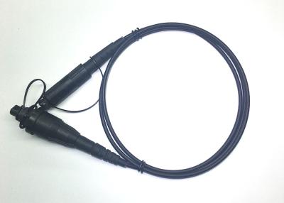 China IP68 MPO Connector Harsh Environment Cable Assemblies 12 Fibers / 24 Fiber for sale