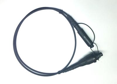 China 5.0mm Waterproof Cable Assembly , SC Male To SC Female Outdoor Fiber Optic Cable for sale