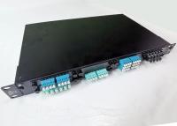 China 96 Port 8 Pcs Fiber Optic Enclosure Box , 12F Cassette Max Rack Mount Fiber Enclosure for sale