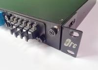 China 96 Port 8 Pcs Fiber Optic Enclosure Box , 12F Cassette Max Rack Mount Fiber Enclosure for sale