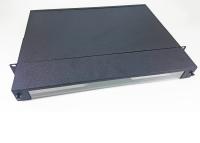 China Hair Black Data Center Enclosures With Front Tray Aluminum 6061 Material for sale