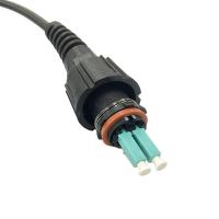 China Base Stations Lc To Lc Connector , 2 Fiber ODVA IP Lc Duplex Connector for sale
