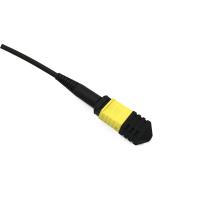 China MPO - LC SX Fiber Optic Patch Cord Single Mode For QSFP optical Transceiver for sale