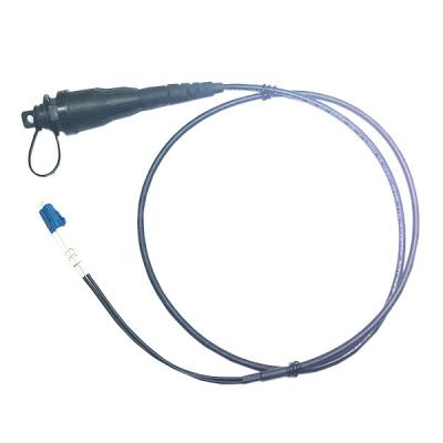 China Outdoor Harsh Environment Fiber Patch Cord , LCD Sm Fiber Optic Cable For Remote for sale