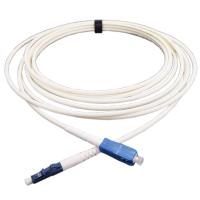 China 1 Fibers 4.0mm Sc To Lc Fiber Cable , Lszh Optical Cable With White Jacket for sale
