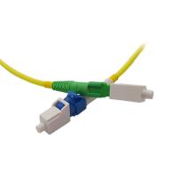 China 2m Single Mode Fiber Optic Cable , LC / APC - LC / UPC Digital Fiber Optic Cable for sale