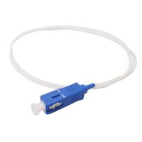 China Simplex Fiber Optic Pigtail , 9 / 125 Sc Single Mode Pigtail 1M Length for sale