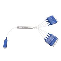 China Loose Tube Fiber Optic PLC Splitter , High Stability Plc Fiber Splitter for sale