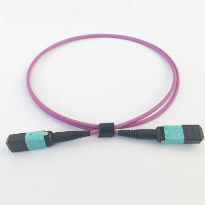 China Crush Proof Om4 Patch Cord , Backbone Installation Multimode Fiber Optic Cable for sale