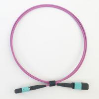 China Crush Proof Om4 Patch Cord , Backbone Installation Multimode Fiber Optic Cable for sale