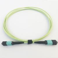 China 16F Om5 Fiber Optic Cable Lemon Green Om5 Multimode Fiber 1M Standard Loss for sale