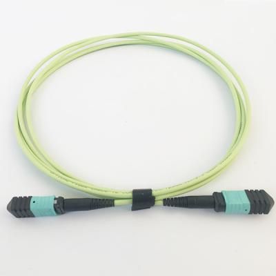 China 16F Om5 Fiber Optic Cable Lemon Green Om5 Multimode Fiber 1M Standard Loss for sale