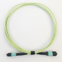 China 16F Om5 Fiber Optic Cable Lemon Green Om5 Multimode Fiber 1M Standard Loss for sale
