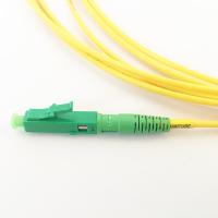 China Sc Lc Connector Fiber Optic Cable Patch Cord Singlemode 9/125μM 2.0mm PVC Material for sale