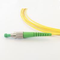 China OFNP Fiber Optic Patch Leads FC / APC To SC / APC 2.0mm Single Fiber Low Insertion Loss for sale