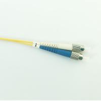 China FC / UPC - LC / UPC Duplex 2.0mm Fiber Optic Patch Cord Single Mode For Ftth for sale
