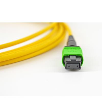 China MPO / APC - MPO / APC Patch Cable High Density Multi - Fibers Solutions for sale