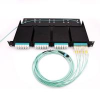 China Fiber Optic Lc Apc Patch Cord Male High Performance LGX Cassette Installation for sale