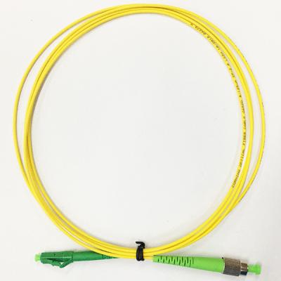 China FC / APC To LC / APC Fiber Optic Patch Cord  2.0mm 8° Angel Polishing Low Insertion Loss for sale
