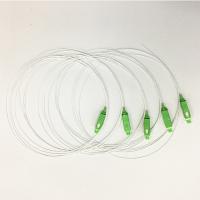 China SC / APC Singlemode Optical Fiber Pigtail Simplex 0.9mm Tight Buffered Cable 1.5M for sale