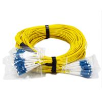 China 24 Fiber LC/UPC-LC/UPC Simplex Trunk Cable G657a1 Ofnr For High Density Cabling for sale