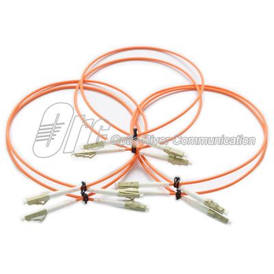 China 3.0mm Simplex Fiber Optic Patch Cord Om2 50/125 LC - LC PVC For Data Communication for sale