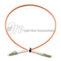 China 3.0mm Simplex Fiber Optic Patch Cord Om2 50/125 LC - LC PVC For Data Communication for sale