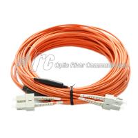China Trunk Cable 3.0mm Fiber Optic Patch Cord SC - SC Om2 LSZH Jacket For CATV / FTTH for sale