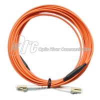 China Main Cable 3.0mm Duplex Fiber Optic Jumper LC - LC Om2 50/125 LSZH With 2.0mm Branch for sale