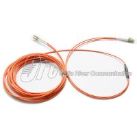 China Main Cable 3.0mm Duplex Fiber Optic Jumper LC - LC Om2 50/125 LSZH With 2.0mm Branch for sale