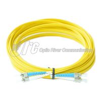 China Duplex Single Mode Fiber Patch Cable 3.0mm Zipcord For Optical Communication Equipment for sale