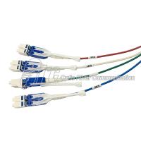 China 8 Cores MPO To LC Uniboot Optic Patch Cord G657A1 for sale