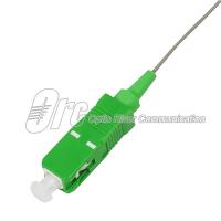 China 3.0mm 12 Fibers MPO Female To SC/APC Breakout Trunk Cable for sale