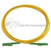China APC Polishing 2.0mm OFNR E2000 APC Fiber Patch Cord for sale