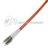 China 1.5mm Ceramic LSZH G652D Fiber Optic Patch Cable Duplex LC To LC for sale