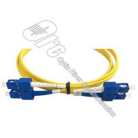 China 9/125um UPC polishing Fiber Optic Patch Cable Single Mode SC To SC for sale