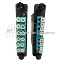 China Metal 12F 8F MPO MTP To LC Cassette For Data Center Enclosure for sale