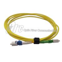 China Active 3.0mm Fiber Optic Patch Cord With LC To LC Fiber Jumper for sale