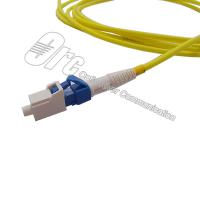 China Active 3.0mm Fiber Optic Patch Cord With LC To LC Fiber Jumper for sale
