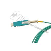 China Duplex Connector OM3 Fiber Optic Patch Cord For 400G Transceiver for sale