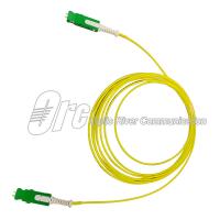 China OFNR Optical Fiber Patch Cable SN to SN 2 Fiber Duplex Patch cord for sale