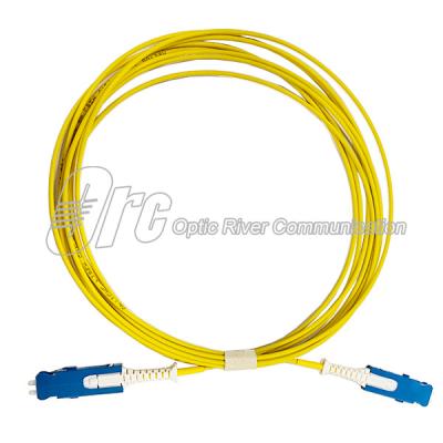 China 1.6mm Diameter LSZH Fiber Optic Patch Cord Assembly Single Mode for sale