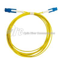 China 1.6mm Diameter LSZH Fiber Optic Patch Cord Assembly Single Mode for sale