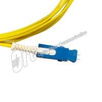 China 1.6mm Diameter LSZH Fiber Optic Patch Cord Assembly Single Mode for sale