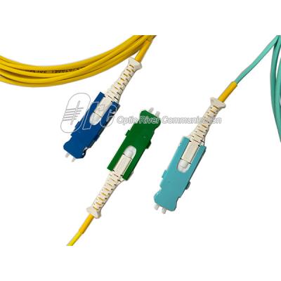 China SN to SN Single Jacket Duplex Patch Cord For 400G Transceiver for sale