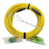 China SC To LC G657A1 Pre Terminated Multi Fiber Cables With 1.8mm Fanout for sale