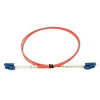 China LC To LC DX Zipcord G657A1 Fiber Optic Patch Cord Red Color for sale
