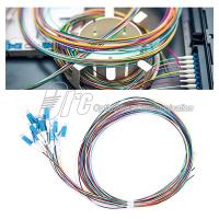 China 12 Strand Fiber Optical Pigtail 900um LSZH LC / UPC Single Mode for sale